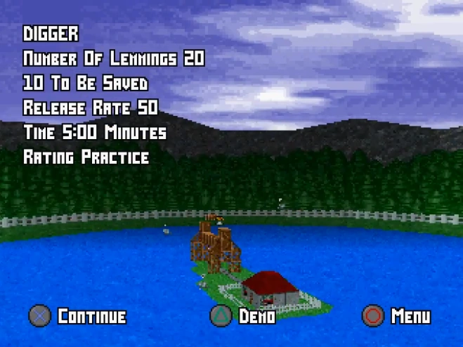 Digger (3D Lemmings Practice level) | Lemmings Wiki | Fandom