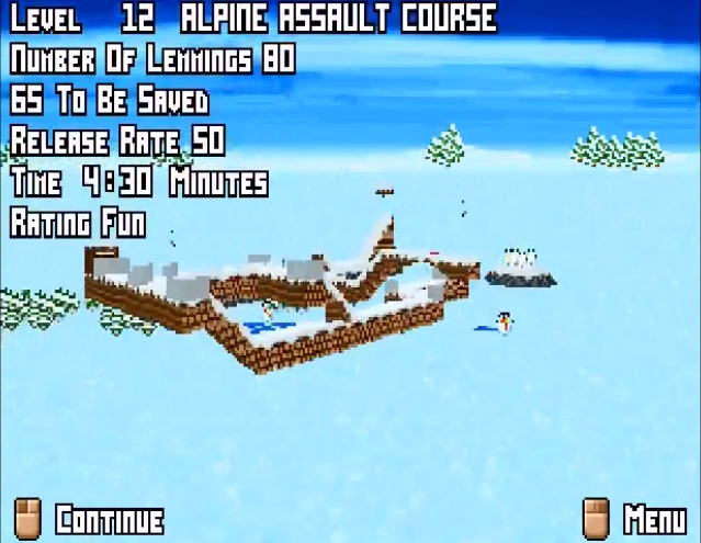 Alpine Assault Course | Lemmings Wiki | Fandom