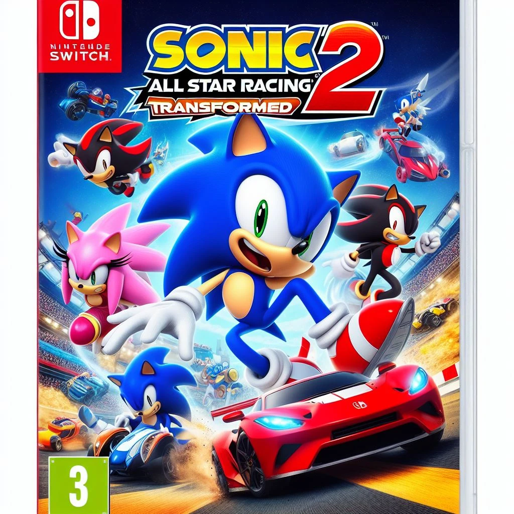 Sonic all star raceing transformed 2 ...