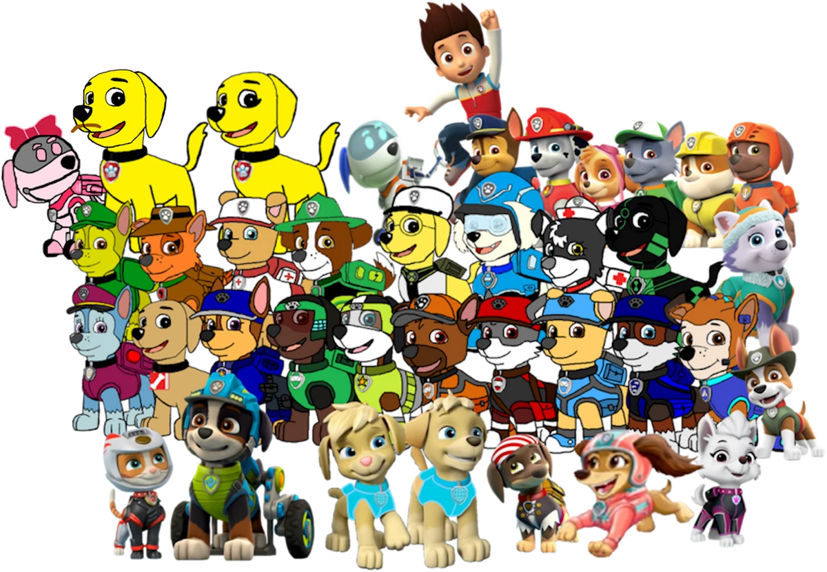 The PAW Patrol Gang | Les Adventures Wiki | Fandom