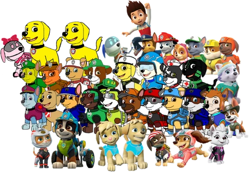 The PAW Patrol Gang | Les Adventures Wiki | Fandom