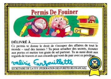 Permis de fouiner | Wiki Les Crados | Fandom
