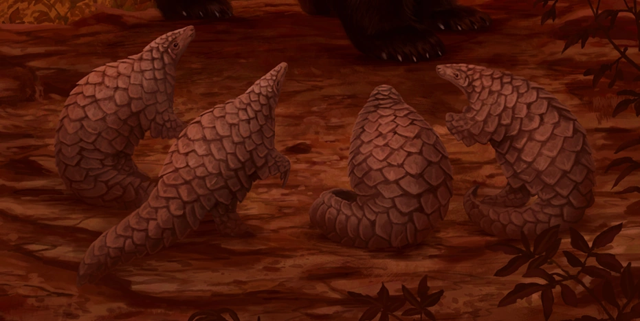 Pangolins | Wiki Les Messagers du Dragon | Fandom