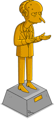 Statue de M. Burns | Wiki Les Simpson : Springfield | Fandom