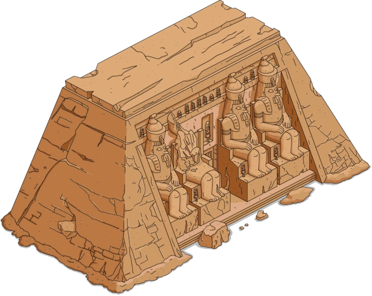 Temple d'Abou Simbel | Wiki Les Simpson : Springfield | Fandom