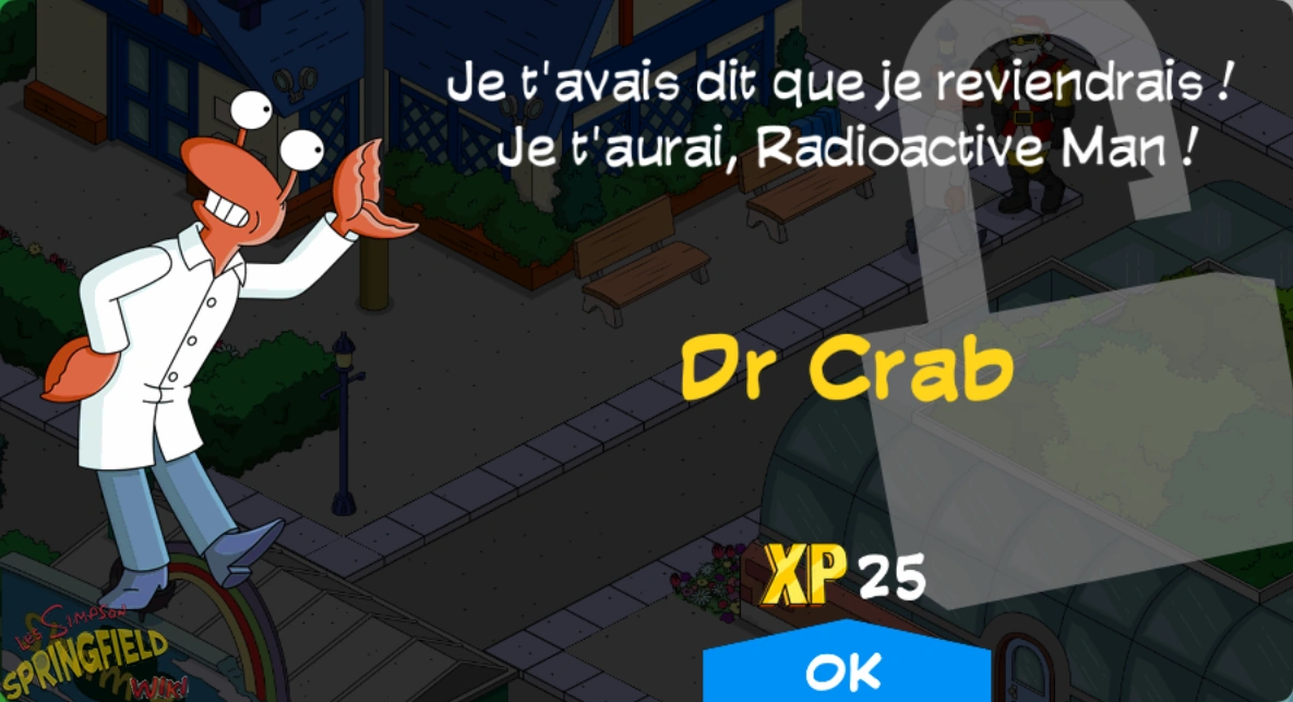 Dr Crab | Wiki Les Simpson : Springfield | Fandom