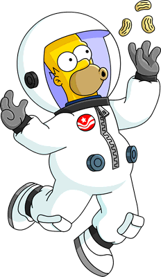 Homer Astronaute | Wiki Les Simpson : Springfield | Fandom