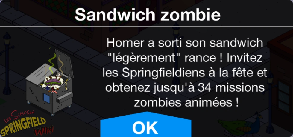 Sandwich zombie | Wiki Les Simpson : Springfield | Fandom