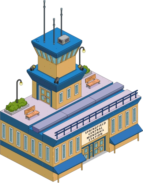 Station de monorail | Wiki Les Simpson : Springfield | Fandom