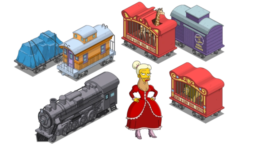 Pack Train du cirque | Wiki Les Simpson : Springfield | Fandom