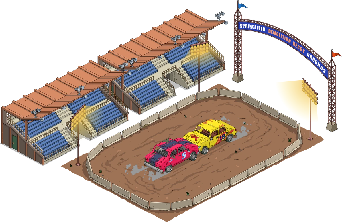 Pack Demolition derby de Springfield | Wiki Les Simpson : Springfield ...