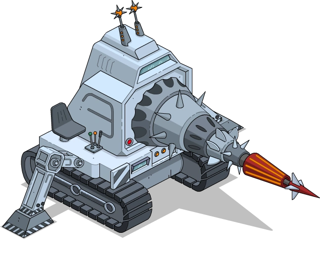 Foreuse laser Sables de l'espace | Wiki Les Simpson : Springfield | Fandom