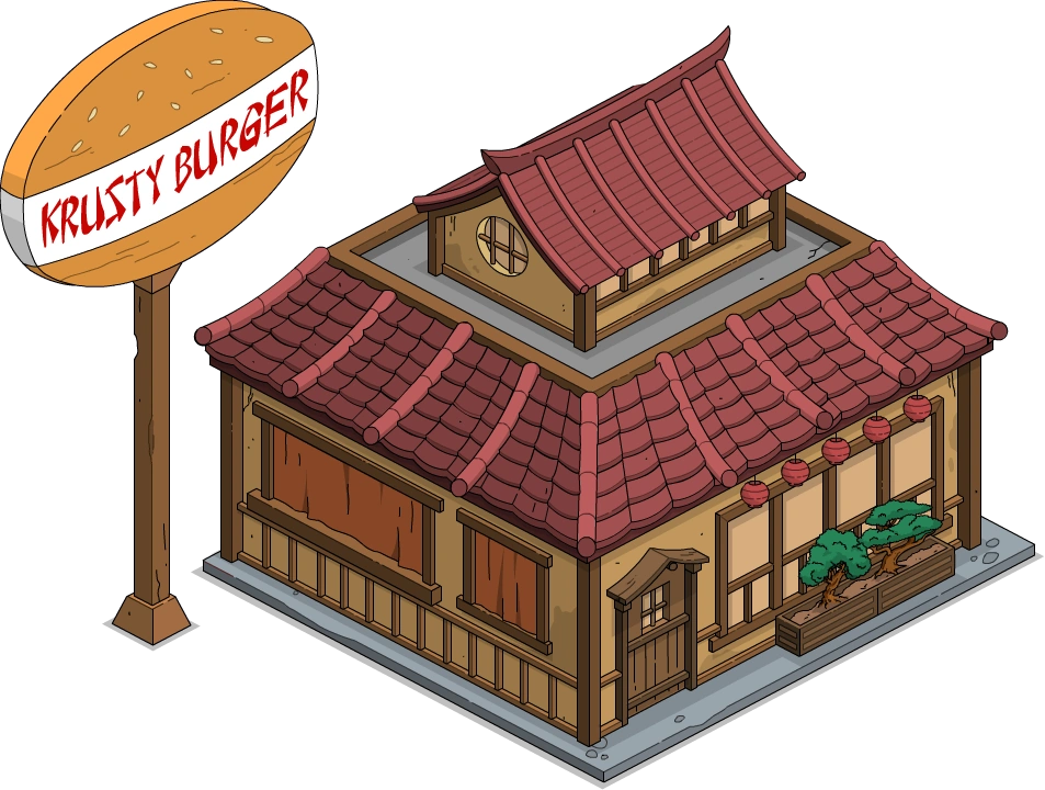 Krusty Burger Anime | Wiki Les Simpson : Springfield | Fandom