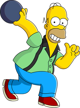 Homer Joueur de bowling | Wiki Les Simpson : Springfield | Fandom