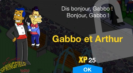 Gabbo et Arthur | Wiki Les Simpson : Springfield | Fandom