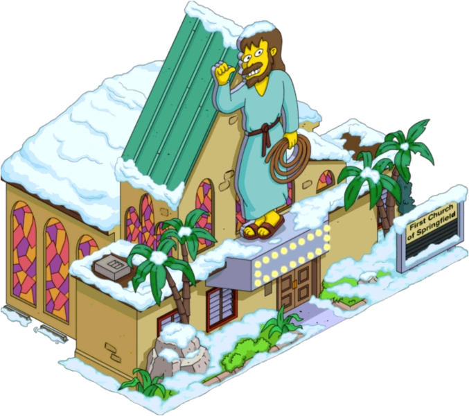 Église publicitaire | Wiki Les Simpson : Springfield | Fandom