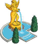 Statue dans jardins | Wiki Les Simpson : Springfield | Fandom