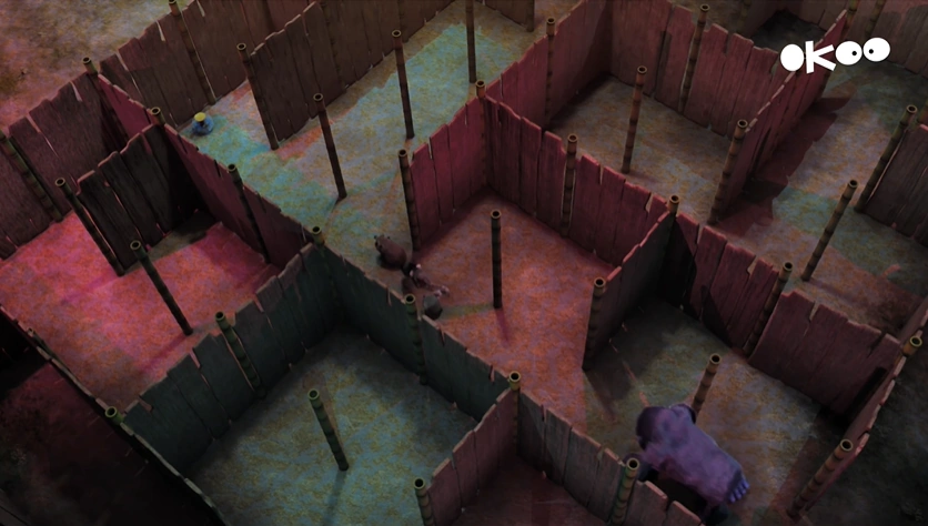 Le Labyrinthe de Mickey | Les As de la jungle Wiki | Fandom