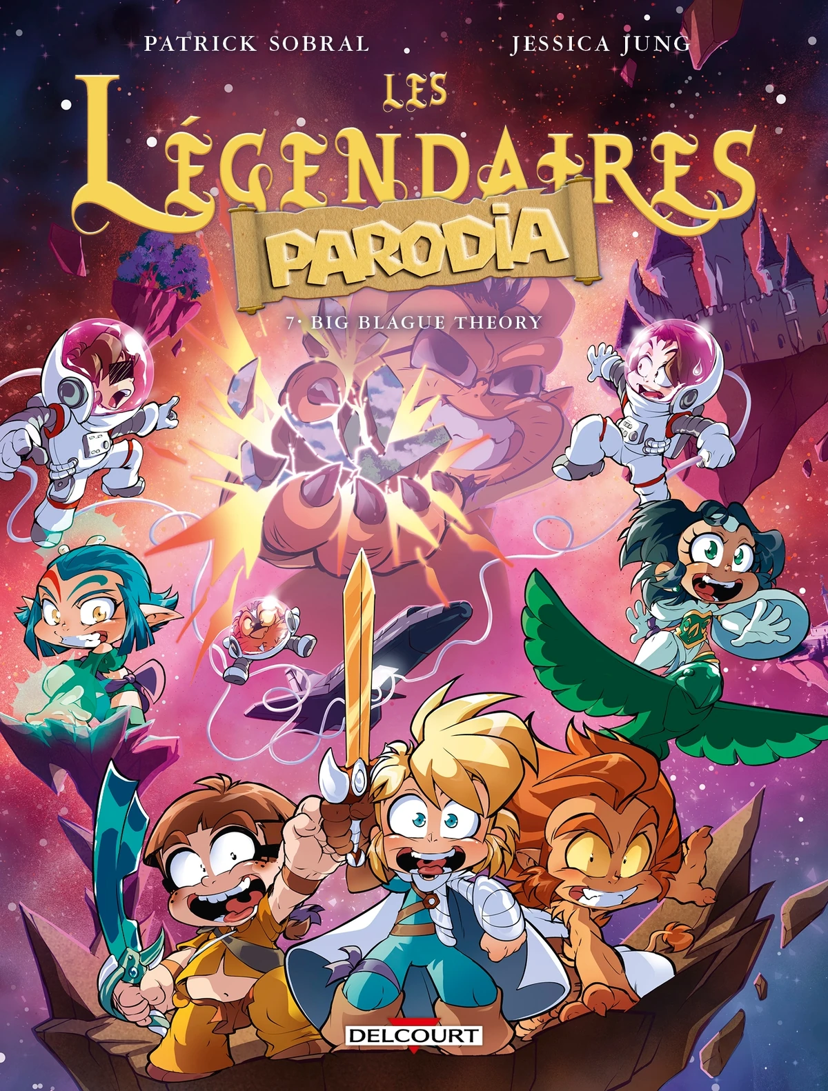 Parodia : Tome 7 (Big Blague Theory) | Wiki Les Légendaires | Fandom