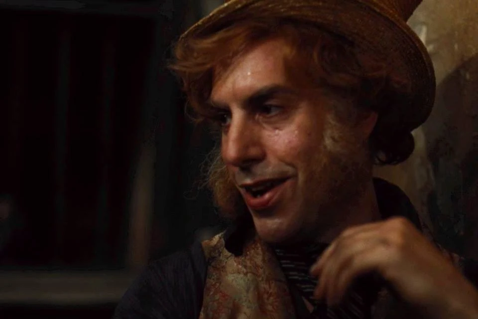 Sacha Baron Cohen Les Miserables Wedding