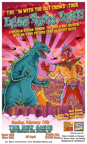 The In With the Out Crowd Tour | Less Than Jake Wiki | Fandom