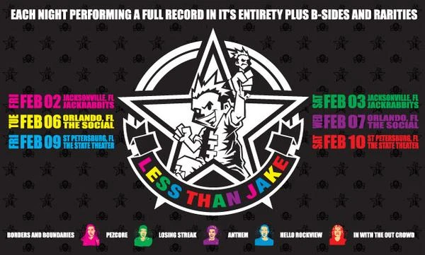 Florida Albums Tour | Less Than Jake Wiki | Fandom
