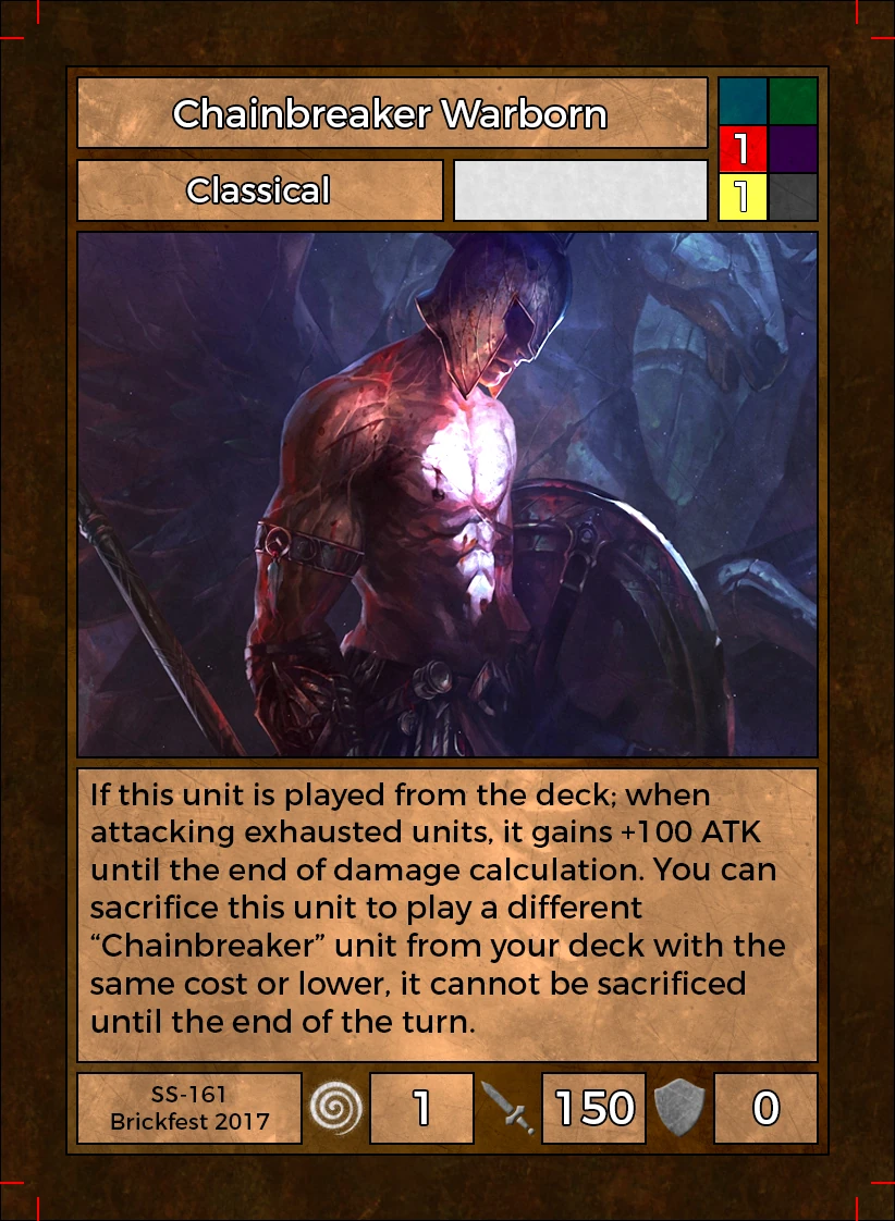 Chainbreaker Warborn | Lethal Fantasy Wiki | Fandom