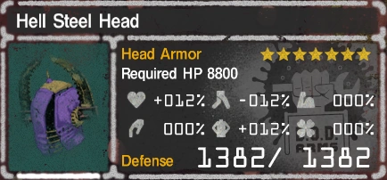 Hell Steel Head - Let It Die Wiki