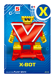 X-Bot | Letra Bots Planet White Wiki | Fandom