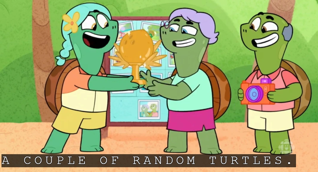 Couple of random turtles | Let's Go, Bananas! Wiki | Fandom