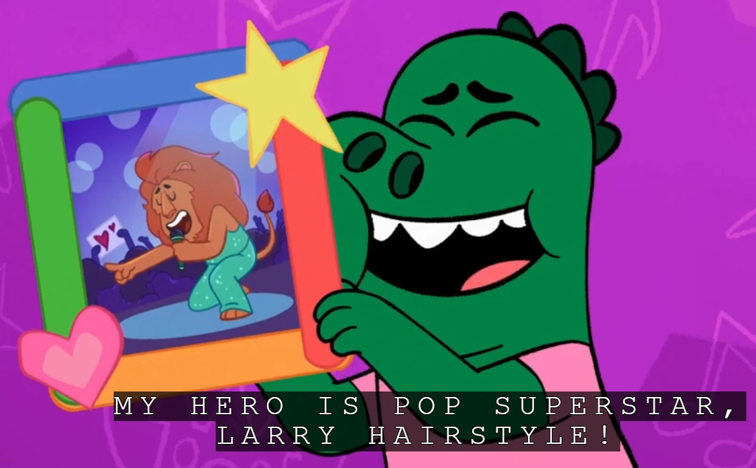 Larry Hairstyle | Let's Go, Bananas! Wiki | Fandom
