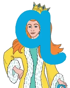 Quarrelsome Queen | Letterland Wiki | Fandom