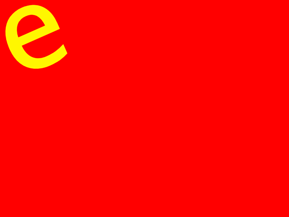 Red and Yellow E | Letternations Wiki | Fandom