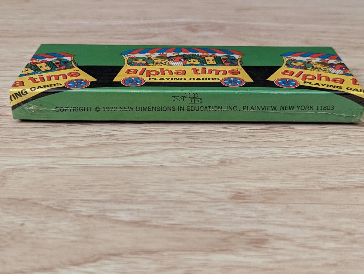 Alpha Time Playing Cards | Letter People Wiki | Fandom