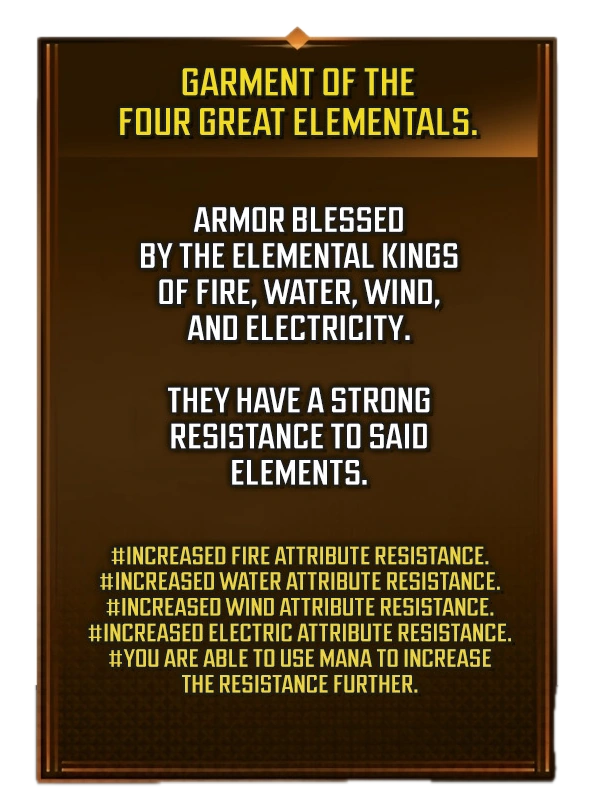 Elemental Worshiper’s Garment | Leveling With The Gods Wiki | Fandom