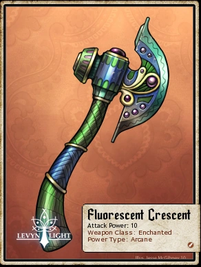 Fluorescent Crescent (Weapon) | LevynLight Wiki | Fandom