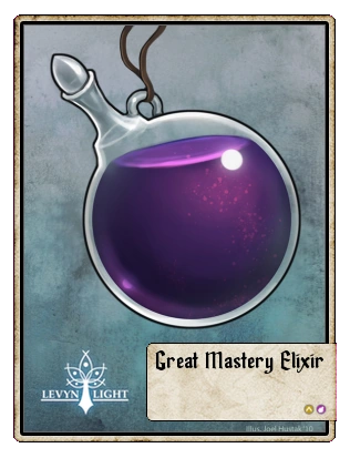 Great Mastery Elixir | LevynLight Wiki | Fandom