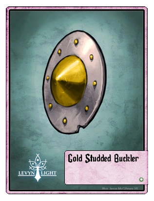 Gold Studded Buckler | LevynLight Wiki | Fandom