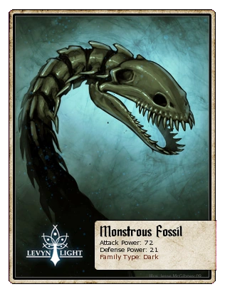 Monstrous Fossil | LevynLight Wiki | Fandom