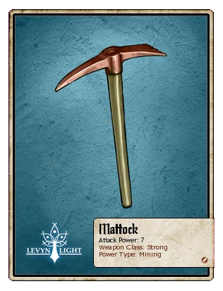 Mattock | LevynLight Wiki | Fandom