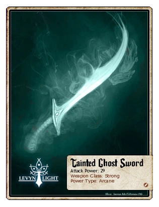 Tainted Ghost Sword | LevynLight Wiki | Fandom