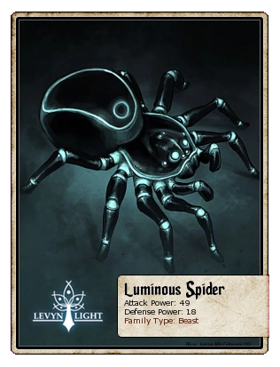 Luminous Spider | LevynLight Wiki | Fandom