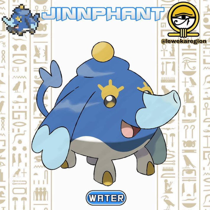 Jinnphant | Leweka Fakémon Region Wiki | Fandom
