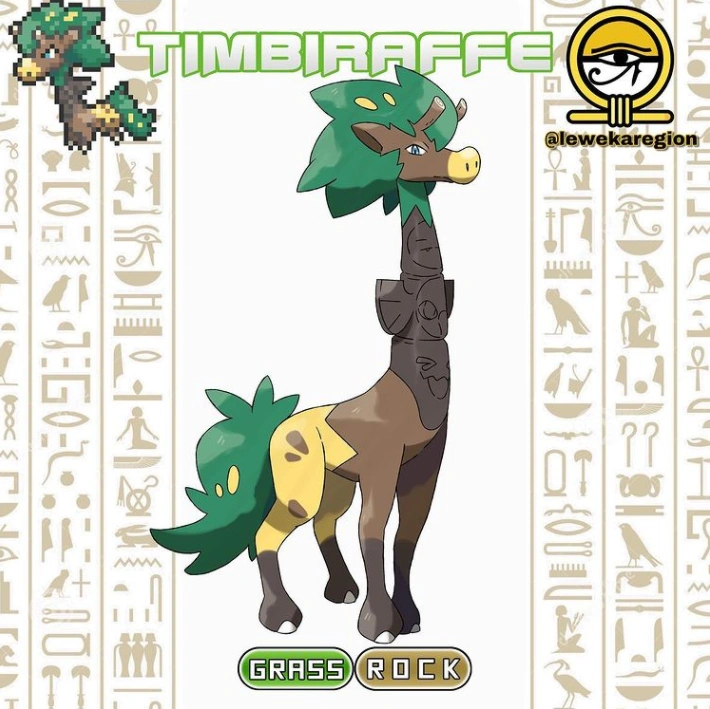 Timbiraffe | Leweka Fakémon Region Wiki | Fandom