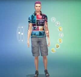 Morgan Terry (Sims) | LGBT Character Fanon Wiki | Fandom