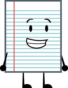 Notebook Paper (Object Invasion) | LGBT Characters Wikia | Fandom