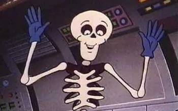 Skeleton (SuperTed) | LGBT Characters Wikia | Fandom