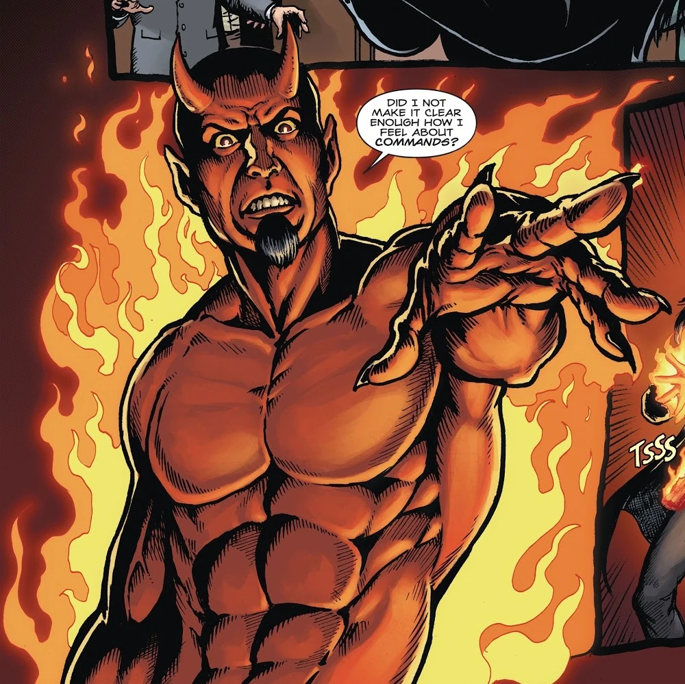 Lucifer Morningstar (Hellblazer: Rise and Fall) | LGBT Characters Wikia ...