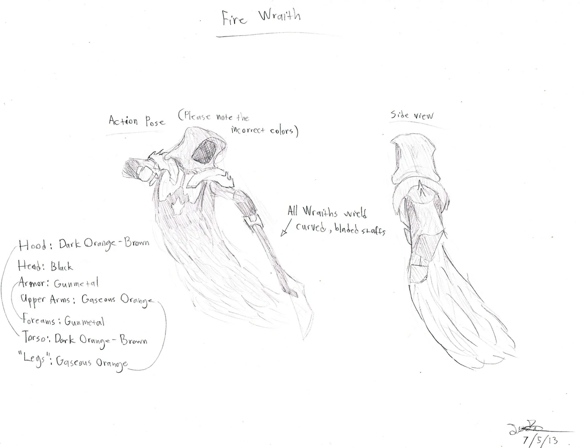 Concept Art:Jeyo/Fire Wraith | Skies of Acrea Wiki | Fandom