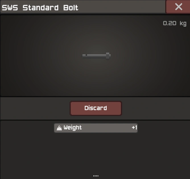 SWS Standard Bolt | Last Group out Wiki | Fandom